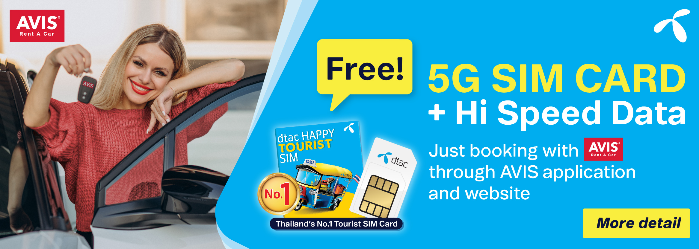 dtac Happy Tourist SIM card