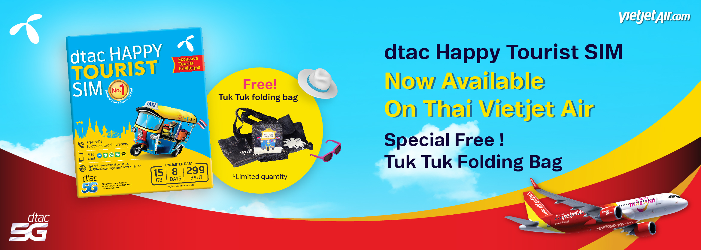 dtac Happy Tourist SIM card