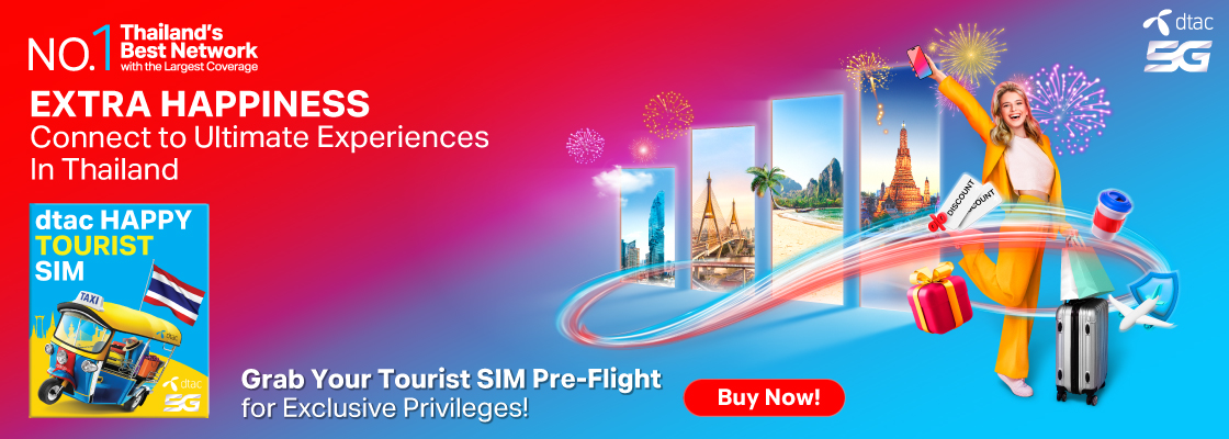 dtac Happy Tourist SIM card